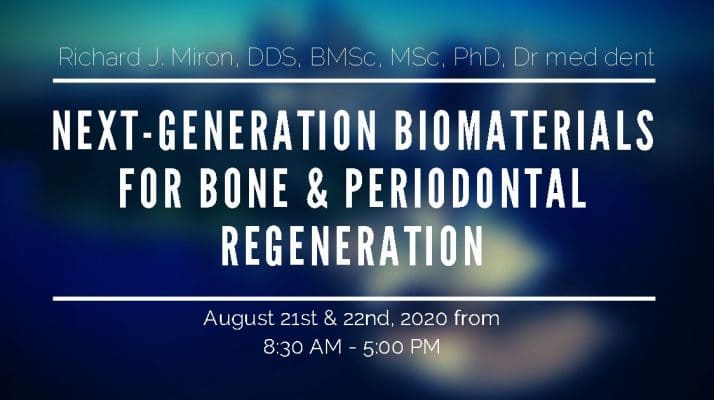 Next-Generation Biomaterials for Bone & Periodontal Regeneration ...